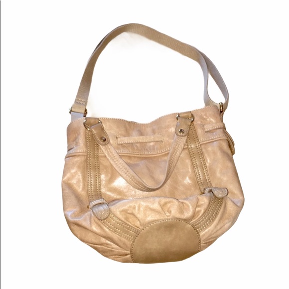 The Sak | Bags | The Sak Taupe Leather Drawstring Hobo Bag | Poshmark